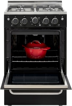 Unique Appliances UGP24VPC1B 24 Inch Freestanding Gas Range with 4 ...