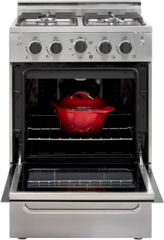 Unique Appliances UGP24VPC1SS 24 Inch Freestanding Gas Range with 4 ...