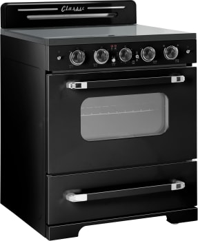 Unique Appliances UGP30CRECB 30 Inch Freestanding Electric Range with 5 ...