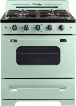Unique Appliances UGP30CRLG 30 Inch Freestanding Gas Range with 4 ...