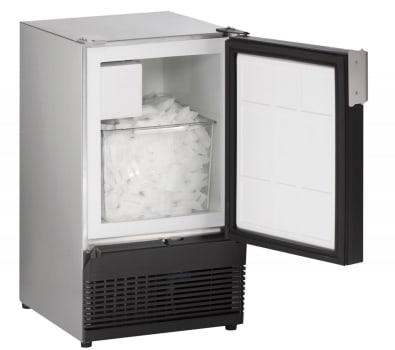 U-Line ULNSS98NF20A 15 Inch Undercounter Marine Crescent Ice Maker with ...