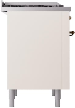 Ilve UP36FNMPAWB 36 Inch Freestanding Dual Fuel Range with 6 Sealed ...