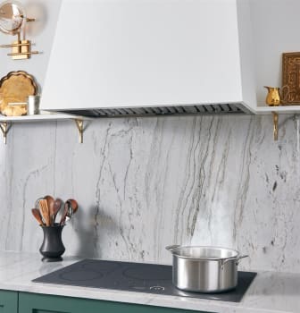 GE UVC9300SLSS Cabinet Insert Smart Range Hood with 4-Speed/610 CFM ...