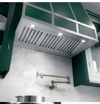 GE UVC9360SLSS Cabinet Insert Smart Range Hood with 4-Speed/610 CFM ...