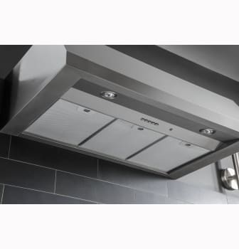 GE UVW8364SPSS 36 Inch Wall Mount Smart Range Hood with 600 CFM ...