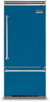 Viking VCBB5363ERAB 36 Inch Built-In Bottom Mount Refrigerator with 20. ...