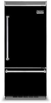 Viking VCBB5363ERBK 36 Inch Built-In Bottom-Freezer Refrigerator with ...