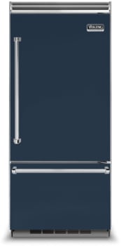 Viking VCBB5363ERSB 36 Inch Built-In Bottom Mount Refrigerator with 20. ...