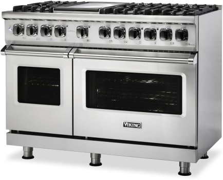 Viking VDR5488BCY 48 Inch Dual Fuel Range with TruConvec™ Convection ...