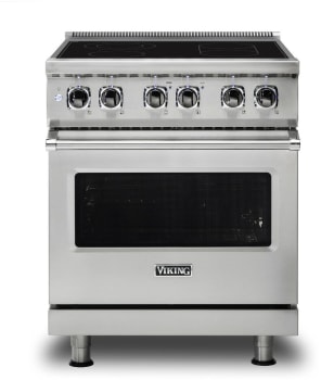 Viking VER53014BSSBB 30 Inch Freestanding Professional Electric Range ...