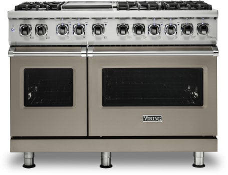 Viking VDR5486GNA 48 Inch Freestanding Professional Dual Fuel Range ...