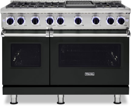 Viking VGR74826GAN 48 Inch Freestanding Gas Range with 6 Elevation ...