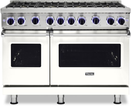 Viking VGR74828BPW 48 Inch Freestanding Gas Range with 8 Viking ...