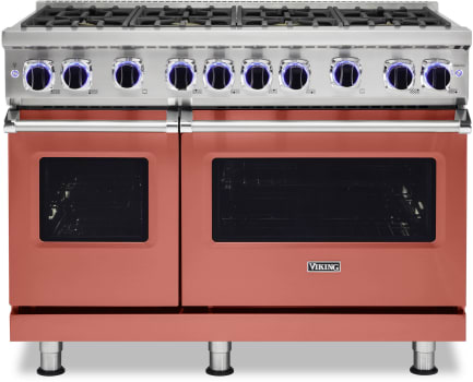 Viking VGR74828BSCLP 48 Inch Freestanding Gas Range with 8 Viking ...