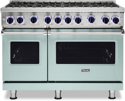Viking VGR74828BSP 48 Inch Freestanding Gas Range with 8 Viking ...