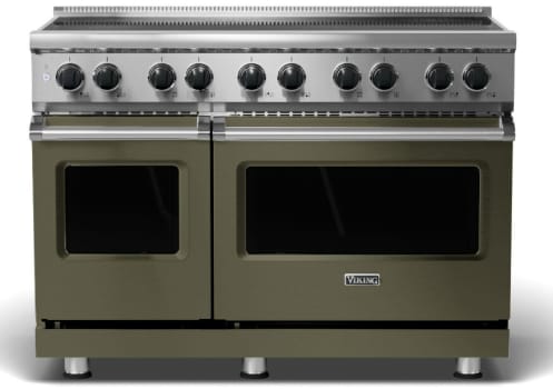 Viking VIR54836BMA 48 Inch Freestanding Induction Range with 6 Elements ...