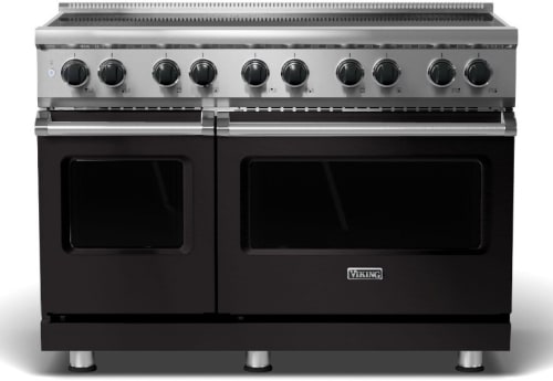 Viking VIR54836BON 48 Inch Freestanding Induction Range with 6 Elements ...