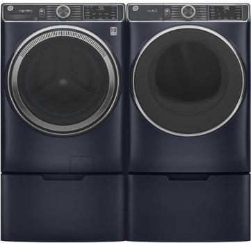 GE GFD85ESPNRS 28 Inch Front Load Smart Electric Dryer with 7.8 Cu. Ft ...