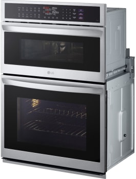 LG WCEP6427F 30 Inch Built-In Smart Combination Wall Oven with 6.4 cu ...