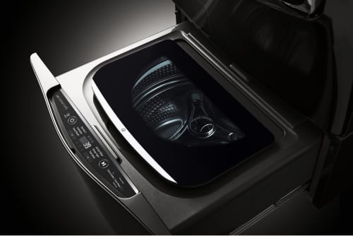 LG WD205CK 30 Inch 1.0 cu. ft. Black Stainless Steel Sidekick Pedestal ...