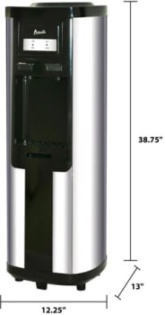 Avanti WDC760I3S 13 Inch Hot and Cold Water Dispenser with Dual Tap ...