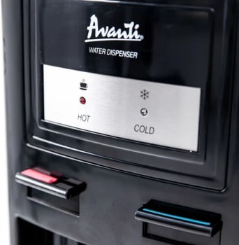 Avanti WDC760I3S 13 Inch Hot and Cold Water Dispenser with Dual Tap ...