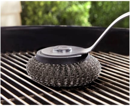 Weber 6283 Round Wire Scrub Grill Brush: 18 Inch
