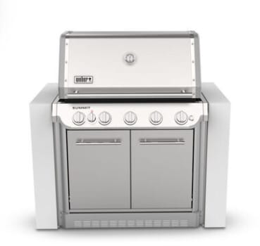 Weber 1500042 Summit SB38 S Built In Liquid Propane Grill with Infrared ...