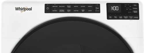 Whirlpool WED5605MW 27 Inch Electric Dryer with 7.4 cu. ft. Capacity ...