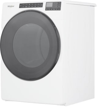 Whirlpool WED5605MW 27 Inch Electric Dryer with 7.4 cu. ft. Capacity ...