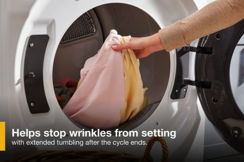 Whirlpool WED5605MW 27 Inch Electric Dryer with 7.4 cu. ft. Capacity ...