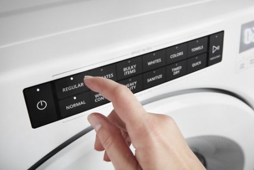 Whirlpool WED5620HW 27 Inch Electric Dryer with 7.4 Cu. Ft. Capacity ...