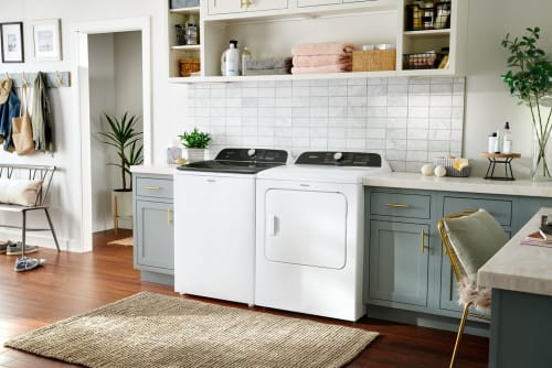 Whirlpool WED6150PW 29 Inch Electric Dryer with 7.0 cu. ft. Capacity ...