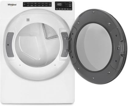 Whirlpool WED6605MW 27 Inch Electric Dryer with 7.4 cu. ft. Capacity ...