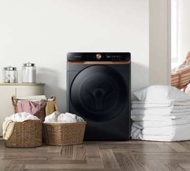 Samsung WF46BG6500AV 27 Inch Smart Front Load Washer with 4.6 cu. ft ...