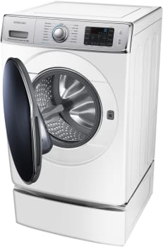 Samsung WF56H9100AW 30 Inch 5.6 cu. ft. Front Load Washer with 15 Wash ...