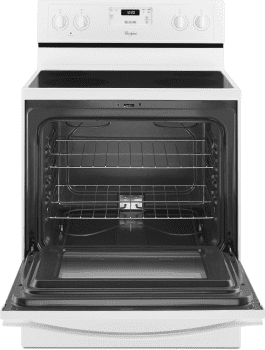 Whirlpool WFE320M0EW 30 Inch Freestanding Electric Range with 4 Radiant ...
