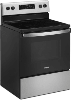 Whirlpool WFE320M0JS 30 Inch Freestanding Electric Range with 4 Radiant ...