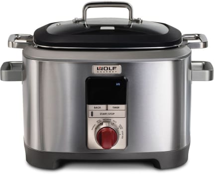 Wolf Gourmet WGSC100S 7 Quart Multi-Function Cooker with 6 Cooking ...