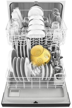 Whirlpool WDF130PAHS 24 Inch Full Console Built-In Dishwasher with Heat ...