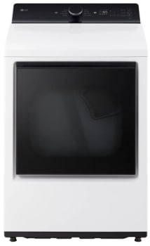 LG DLE8400WE 27 Inch Top Load Electric Dryer with 7.3 cu ft Capacity ...