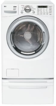 LG WM2487HWM 27 Inch TROMM Front-Load Washer with 4.0 cu. ft. Capacity ...