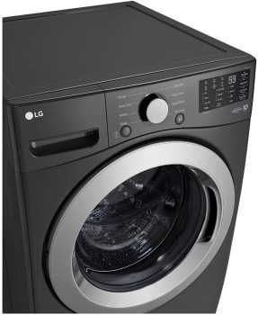 LG WM3470CM 27 Inch Front Load Washer with 5.0 Cu. Ft. Capacity, 8 Wash ...