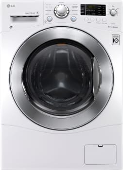 LG WM3477HW 24 Inch 2.3 cu. ft. Electric Washer/Dryer Combo, 9 Wash and ...