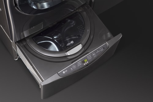LG WD100CB 27 Inch 1.0 cu. ft. Twin Wash Pedestal Sidekick Washer ...