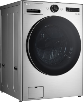 LG WM5500HVA 27 Inch Smart Front Load Washer with 4.5 cu. ft. Capacity ...
