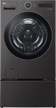 LG WD300CB 27 Inch SideKick™ Pedestal Washer with 1.0 cu. ft. Capacity ...