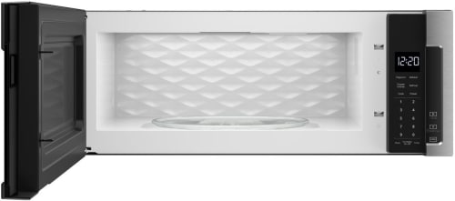 Whirlpool WML55011HS 1.1 cu. ft. Over-the-Range Microwave with 400 CFM ...