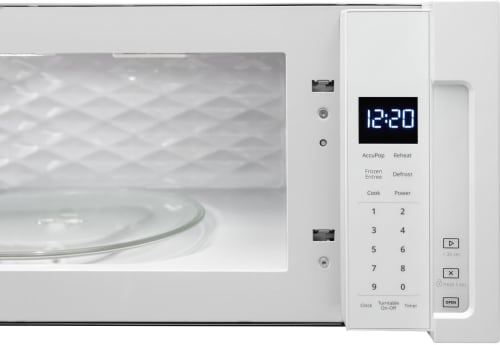 Whirlpool WML55011HW 1.1 cu. ft. Over-the-Range Microwave with 400 CFM ...