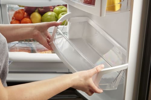 Whirlpool WRF555SDHV 36 Inch French Door Refrigerator with 25 Cu. Ft ...
